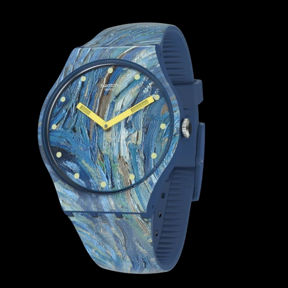 Swatch | Wearables | New In Box Swatch Moma Starry Night By Vincent Van ...